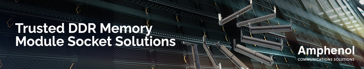 DDR Memory Module Socket – Amphenol | DigiKey